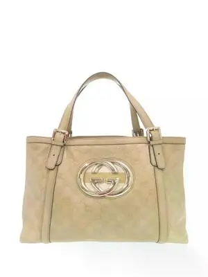 Gucci Ssima Web Dialux Britt Tote Bag