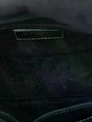 Dior 2019 Small Metallic Lambskin Cannage My Abcdior Lady Satchel - Grey