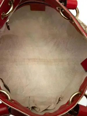 Gucci Gg Canvas Valentine Satchel - Neutrals