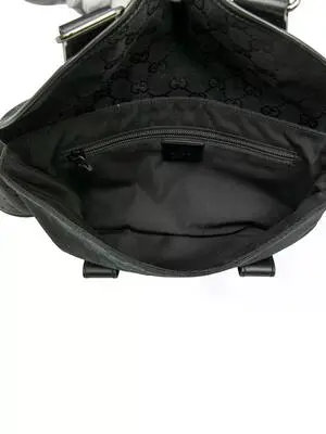 Gucci Gg Canvas Belt Bag - Black