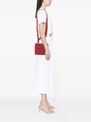 Dior 2017 My Abcdior Lady Satchel - Red