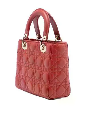 Dior 2017 My Abcdior Lady Satchel - Red