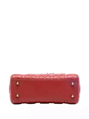 Dior 2017 My Abcdior Lady Satchel - Red
