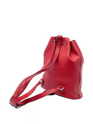 Gucci Small Pebbled Calfskin Soho Drawstring Backpack