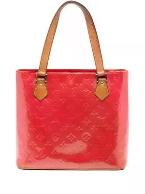 LOUIS VUITTON 2006 Monogram Vernis Houston Tote Bag - Pink