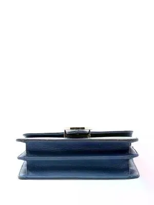 Gucci Calfskin Interlocking G Crossbody Bag - Blue