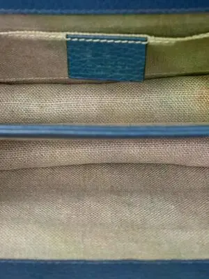 Gucci Calfskin Interlocking G Crossbody Bag - Blue