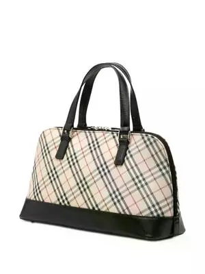 Burberry 2000-2017 Nova Check Handbag - Neutrals