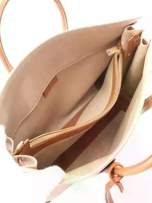 Saint Laurent Large Canvas Sac De Jour Thin Satchel