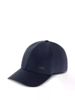 Herno Metal Logo Baseball Cap - Blue
