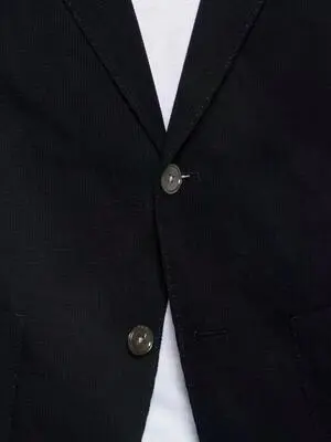BOSS Virgin Wool Jacket - Blue