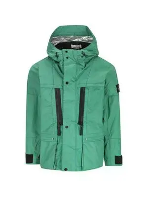 Stone Island Logo-badge Hooded Jacket