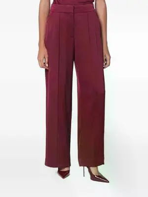 Simkhai Kyra Satin Trousers - Red