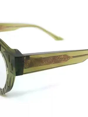 Yohji Yamamoto Round-frame Optical Glasses