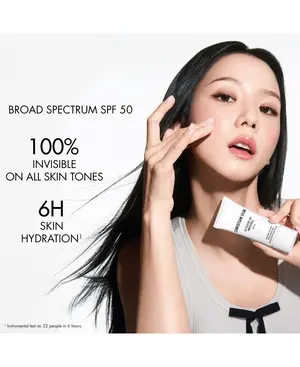 Dior Invisible Uv Fluid Hydrating Face Sunscreen - No Color