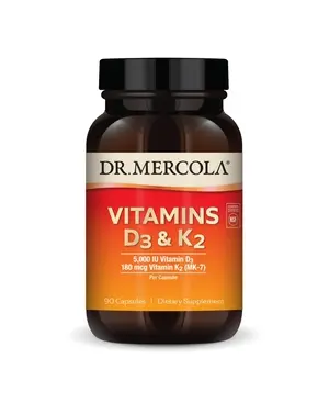 DR. MERCOLA Vitamins D3 & K2 - No Color