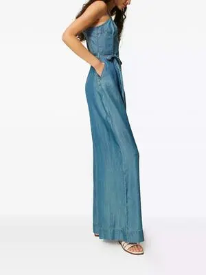 TWINSET Wide-leg Belted Jumpsuit