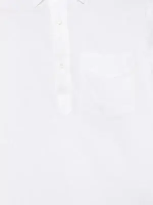 Aspesi Half-button Long-sleeved Shirt - White