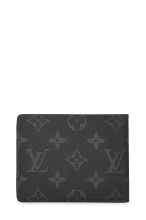 LOUIS VUITTON Monogram Eclipse Multiple Wallet - Black