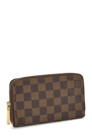 LOUIS VUITTON Damier Ebene Zippy Compact Wallet