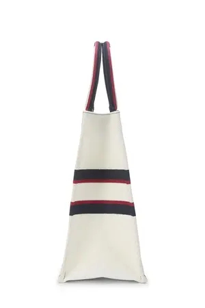 Dior Alps Star Book Tote - White