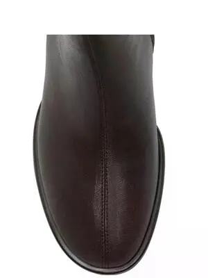 LINDA BAUMANN Leather Ankle Boots