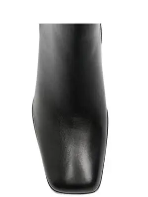 LINDA BAUMANN Square-toe Ankle Boots