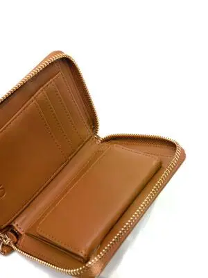 Liu Jo Logo Zip Wallet - Brown