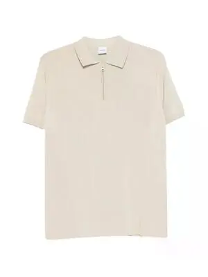 Aspesi Zip-fastening Polo Shirt - Neutrals