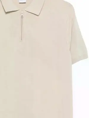 Aspesi Zip-fastening Polo Shirt - Neutrals