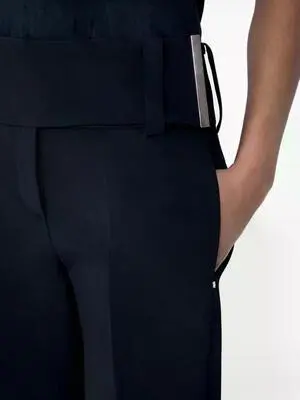 Sportmax High-waisted Flared Trousers