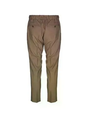 BE ABLE Pleated Trousers - Brown