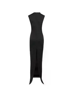 A.W.A.K.E. Mode Draped-details Maxi Dress