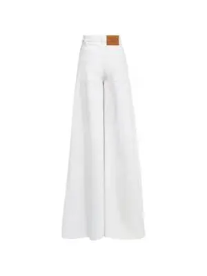 A.W.A.K.E. Mode Logo-patch Wide-leg Jeans