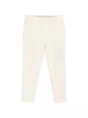 PT TORINO Pleated Tapered Trousers - Neutrals