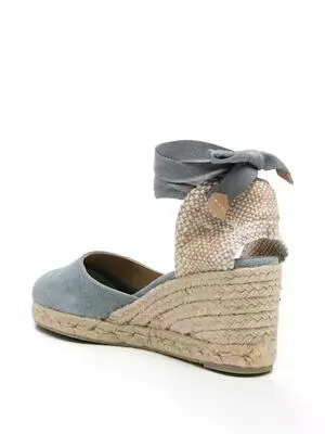 CastaÑer Carina Ankle-tie Espadrilles - Blue