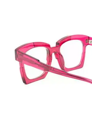 KUBORAUM Geometric Frame Eyeglasses - Pink