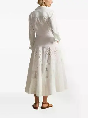 Polo Ralph Lauren Cotton Eyelet Shirt Dress