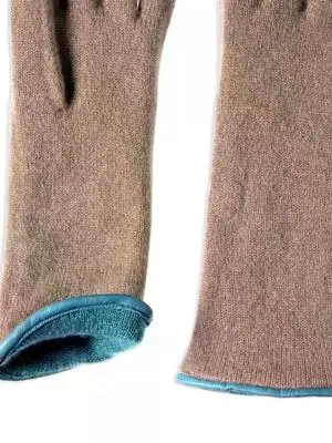 RESTELLI Leather-trim Gloves
