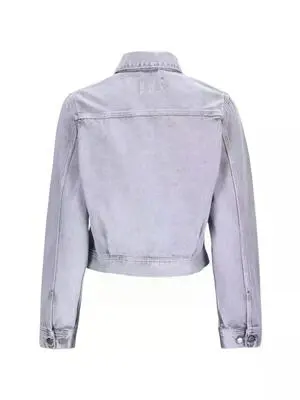 Carhartt Work In Progress Arca Buttoned Denim Jacket - Grey