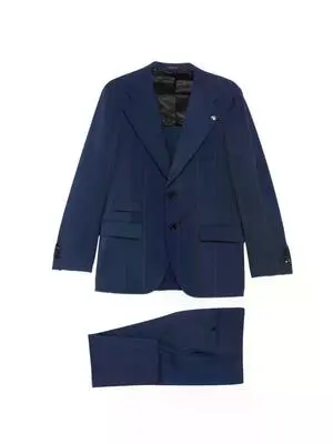GABRIELE PASINI Single-breasted Pinstripe Suit - Blue