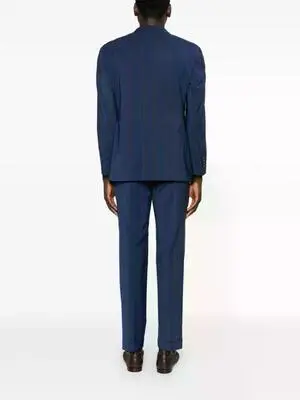 GABRIELE PASINI Single-breasted Pinstripe Suit - Blue