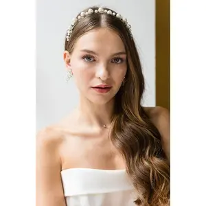 Brides & Hairpins Gabriela Halo Hair Comb - Silver