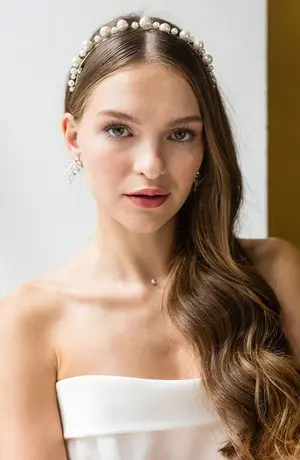 Brides & Hairpins Gabriela Halo Hair Comb - Silver