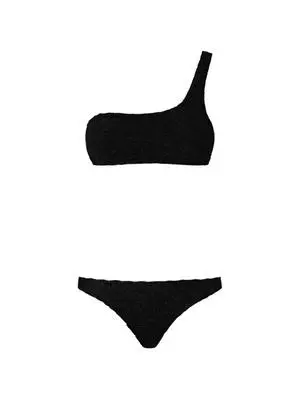 Missoni One-Shoulder Bikini Black