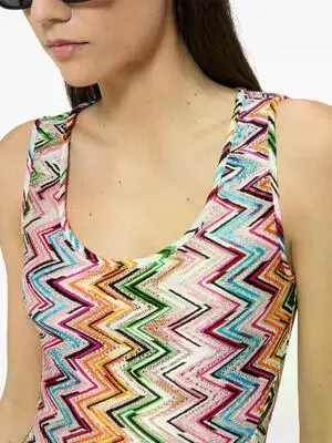Missoni Zigzag-patterned Maxi Dress