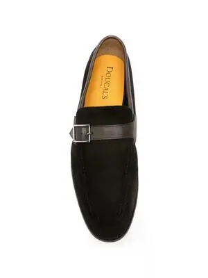 DOUCAL'S Buckle-strap Loafers - Brown