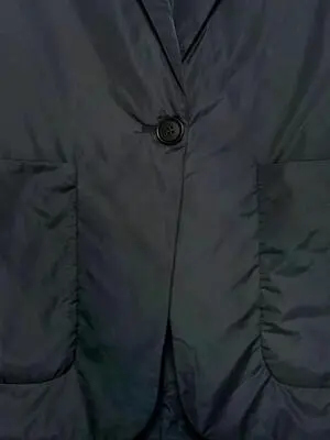 Aspesi Single-breasted Blazer With Notched Lapels - Blue