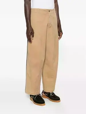NINE:INTHE:MORNING Side-stripe Trousers