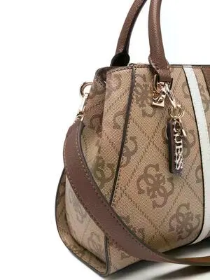 Guess Monogrammed Tote Bag - Neutrals
